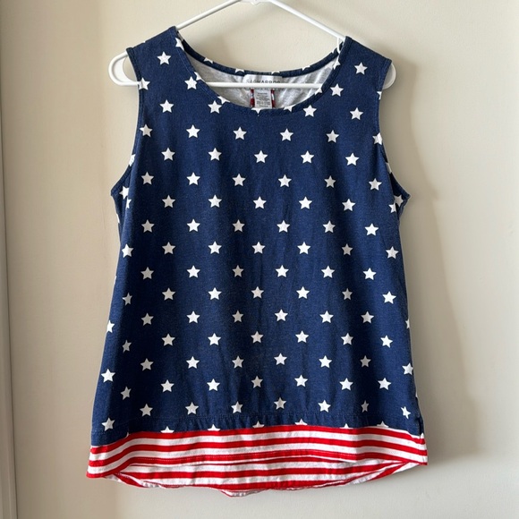Sag Harbor | Tops | Sag Harbor Layered American Flag Tank | Poshmark